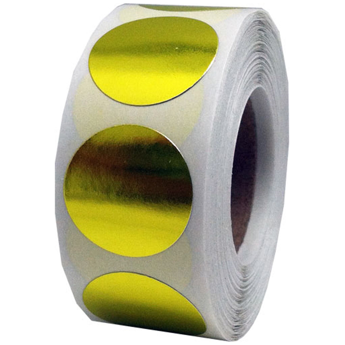 Gold Labels 3 4 Round InstockLabels
