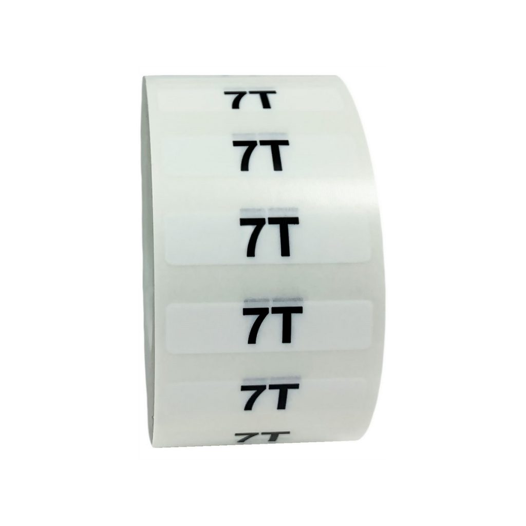 Ultra Clear Baby and Toddler Size Labels | InStockLabels.com