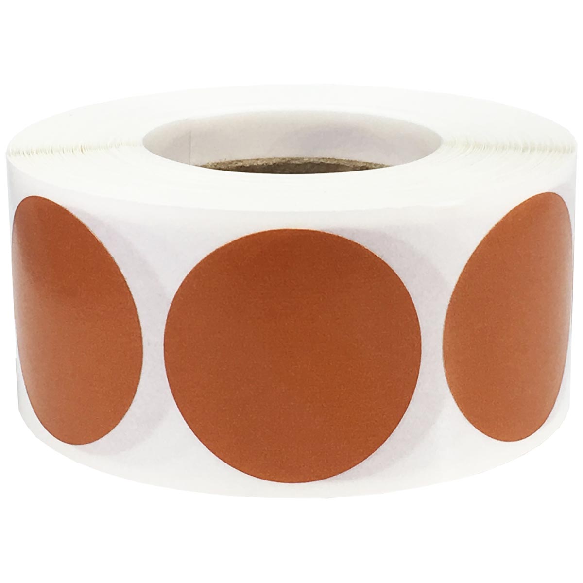 Desert Sand Colored Labels 1" Round | InstockLabels.com