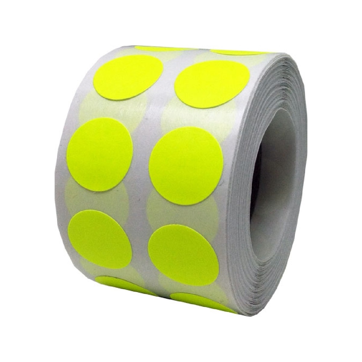 1 000 Small Fluorescent Yellow Dot Stickers 1 2 Round InStockLabels 1-000-small-fluorescent-yellow-dot-stickers-1-2-round-instocklabels
