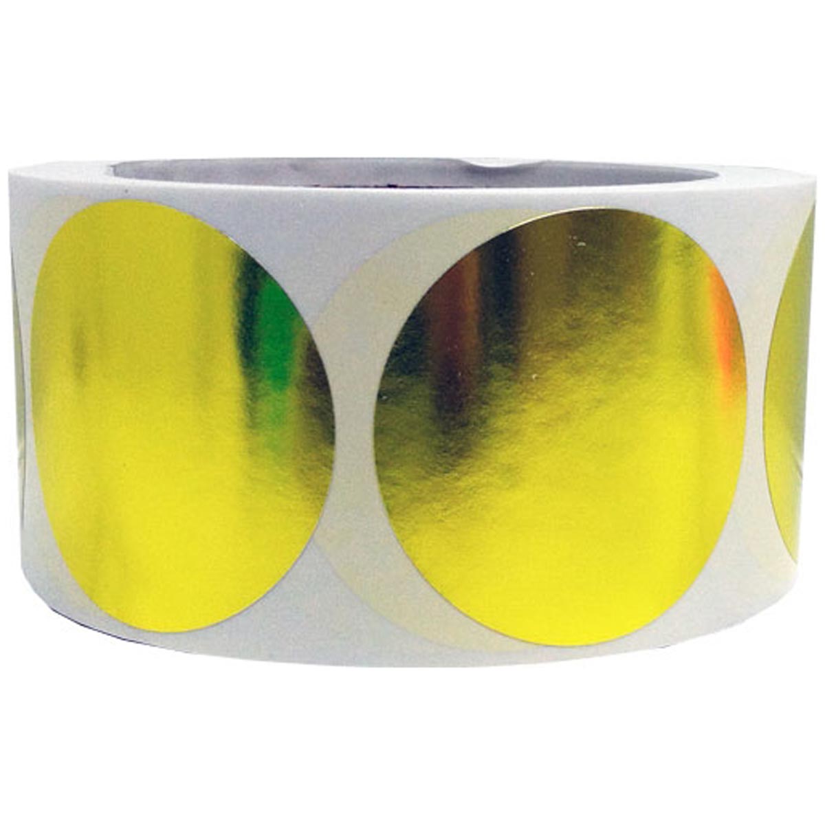 Gold Color Code Labels 2" Round | InstockLabels.com