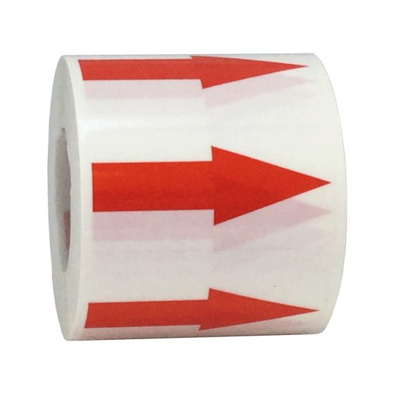 How Red Arrow Stickers Simplify Inventory