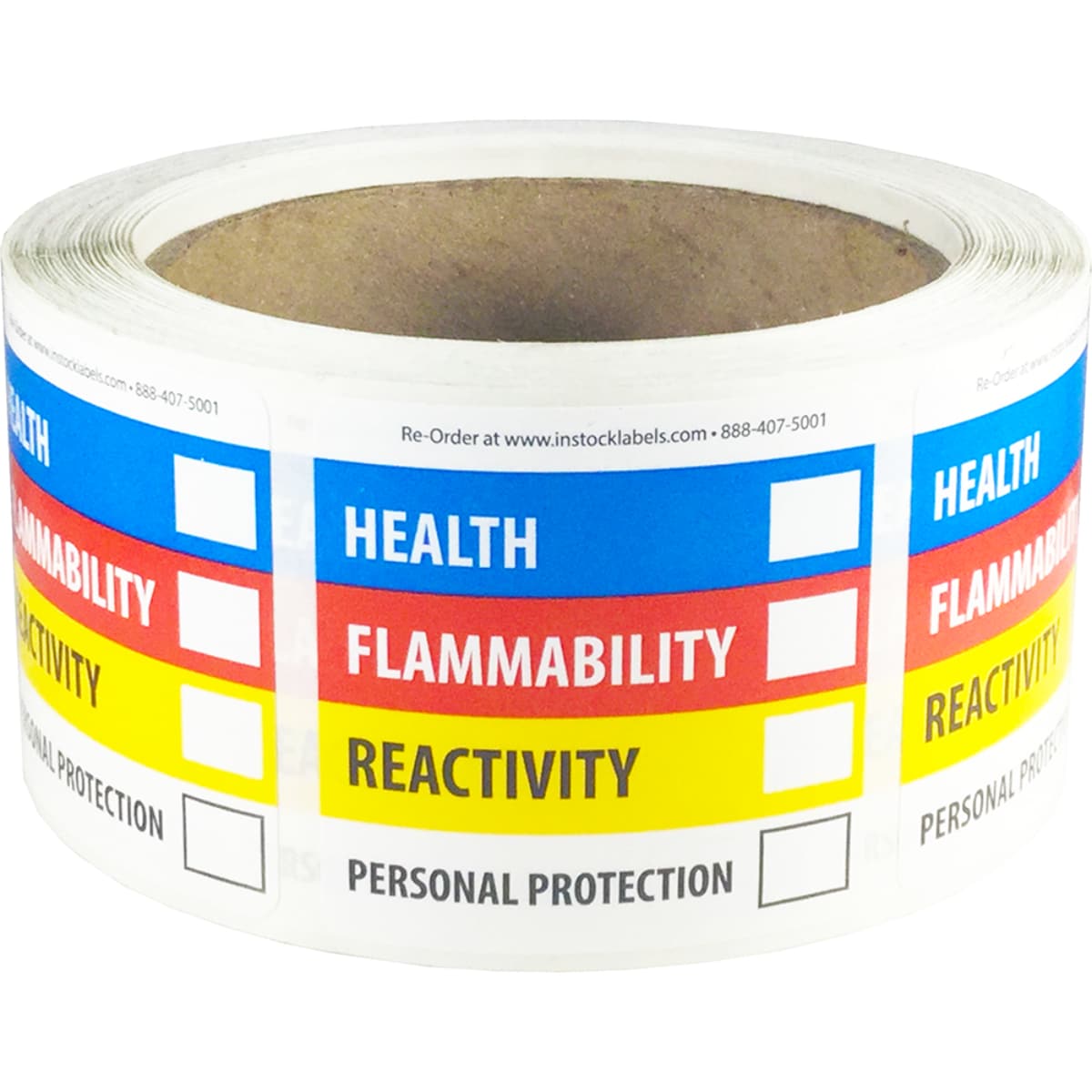Hazardous Material Identification Labels | 2" | 500 Labels ...