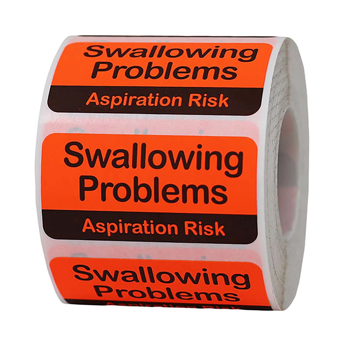 Swallowing Problems, Aspiration Risk Labels 1 x 2" | InStockLabels.com