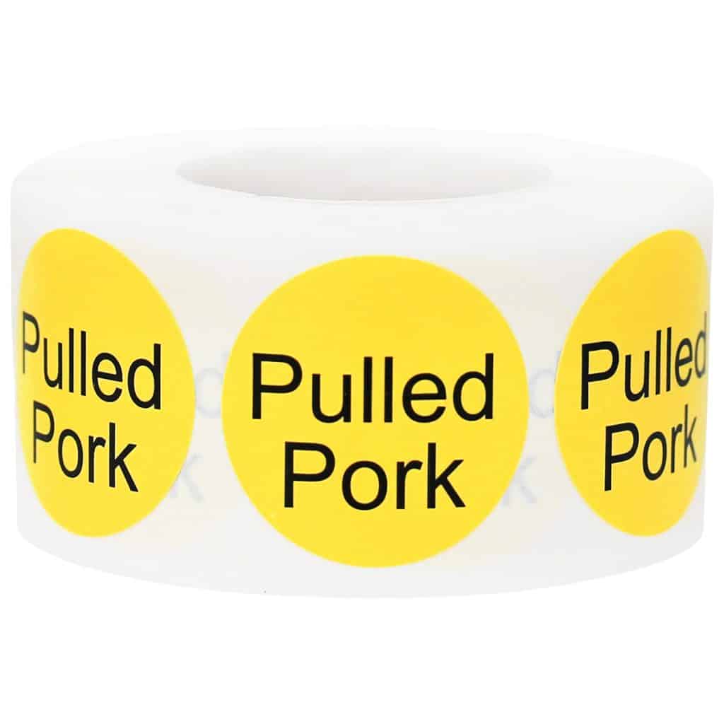 Pulled Pork Deli Labels | InStockLabels.com