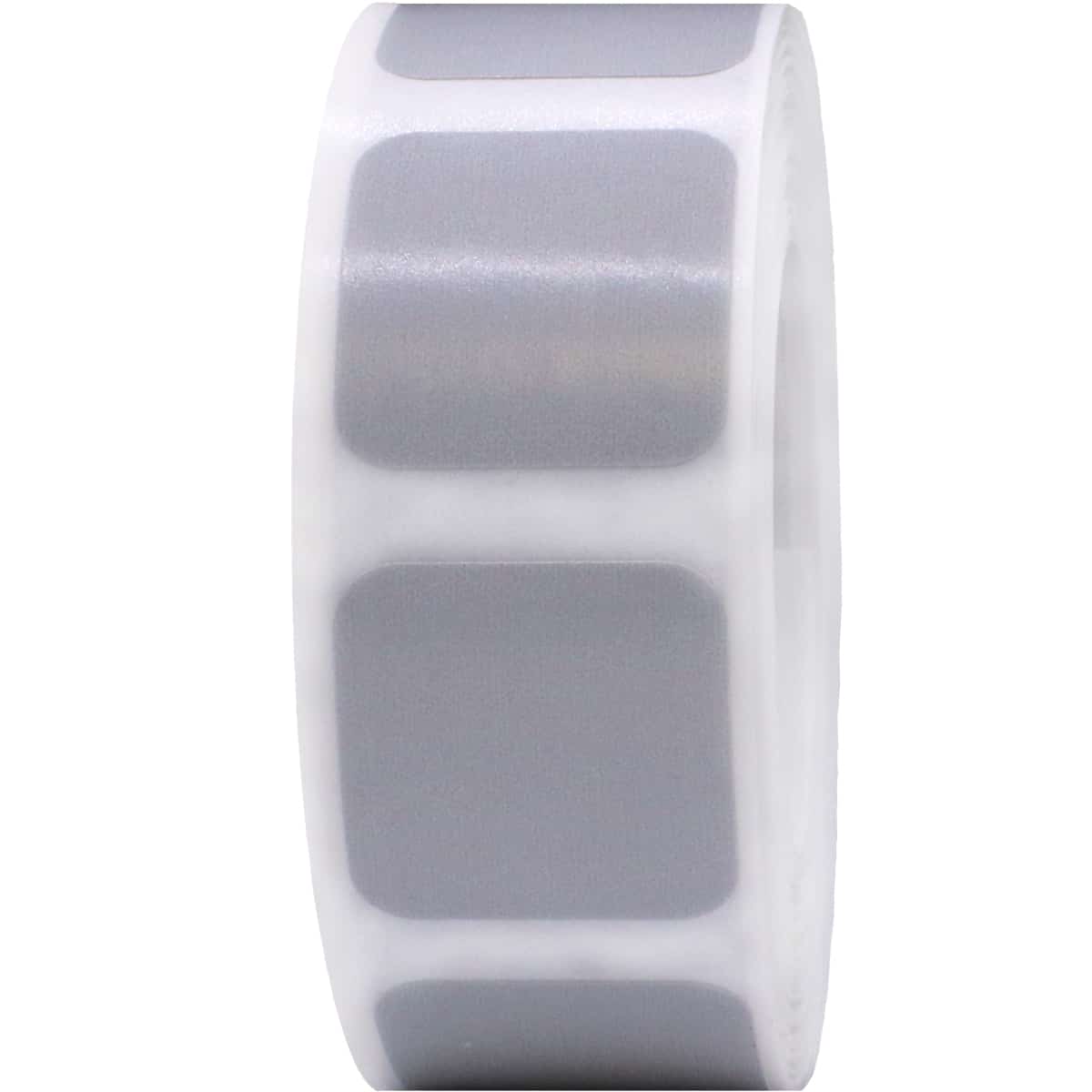 Grey Colored Labels 3/4" Square | InstockLabels.com