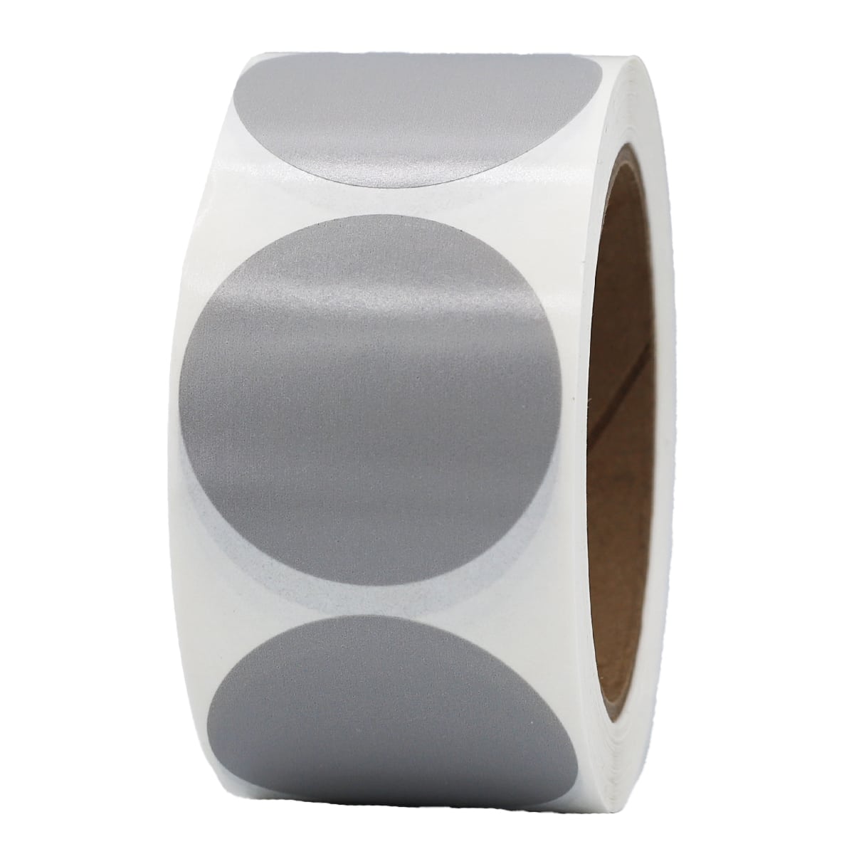 Grey Color Coding Labels 2" Round | InstockLabels.com