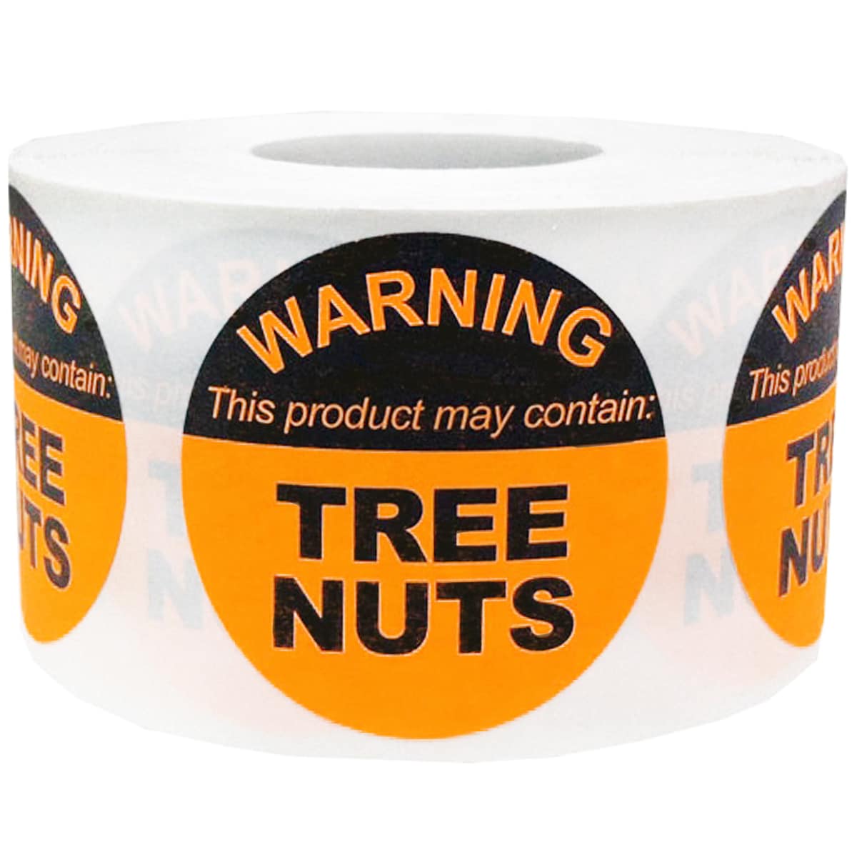 May Contain Tree Nuts Diet Warning Labels | InStockLabels.com