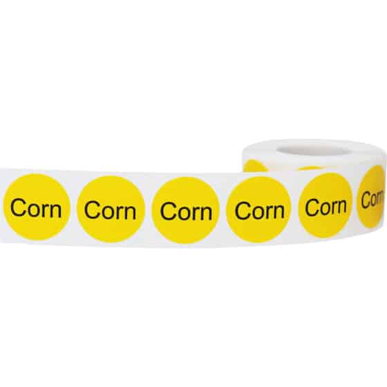 Corn Deli Labels | InStockLabels.com