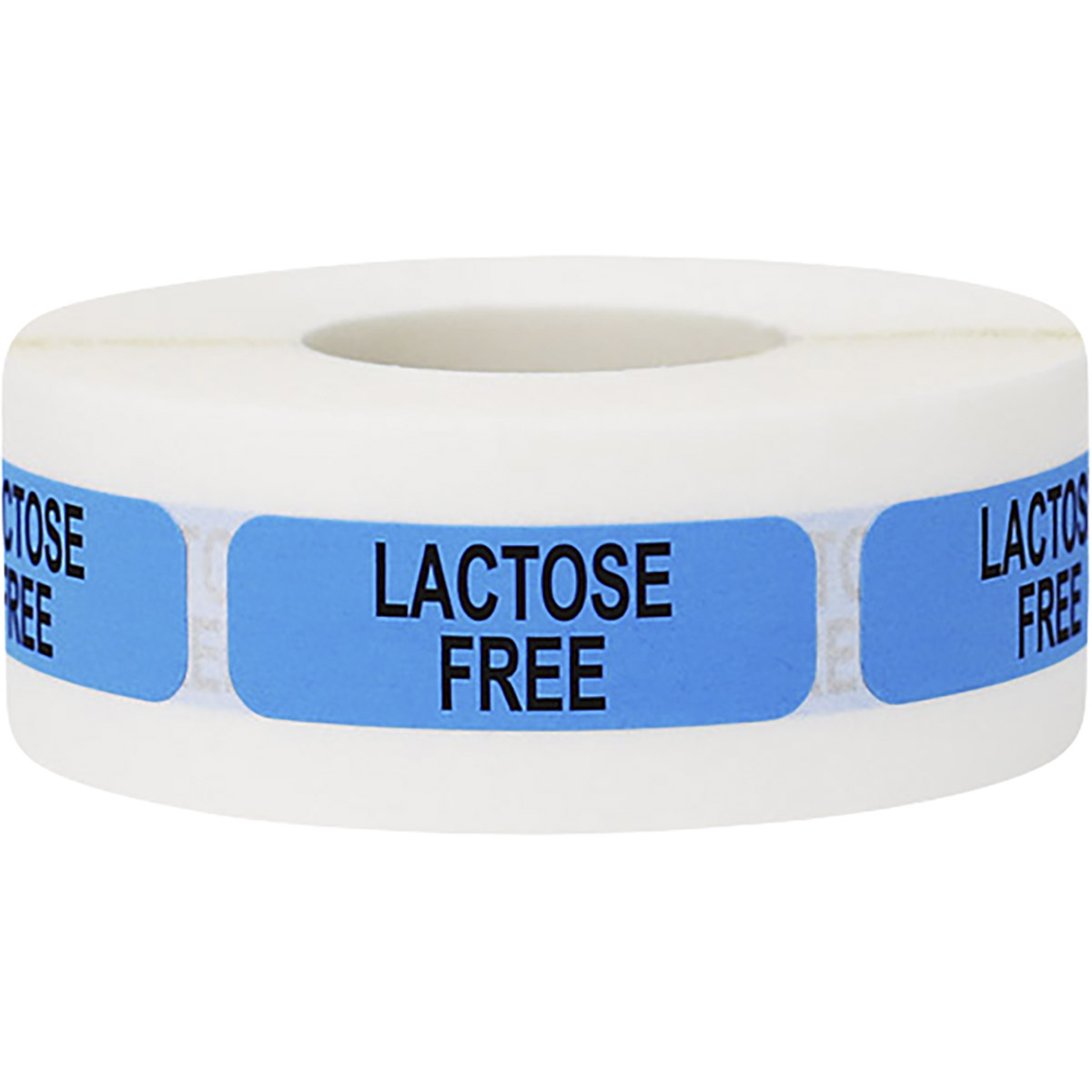 Lactose Free Healthcare Labels 0.5 x 1.5" | InStockLabels.com