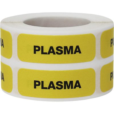 Plasma File Labels - InStockLabels.com