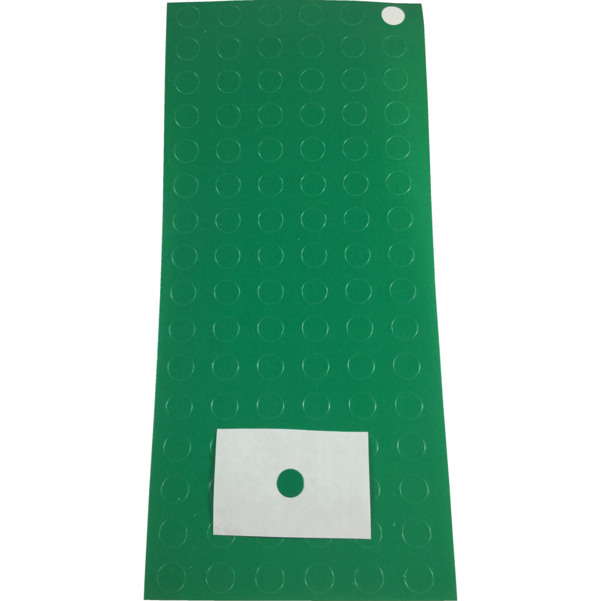 Tiny Green Dot Stickers 1/4" Round | InStockLabels.com