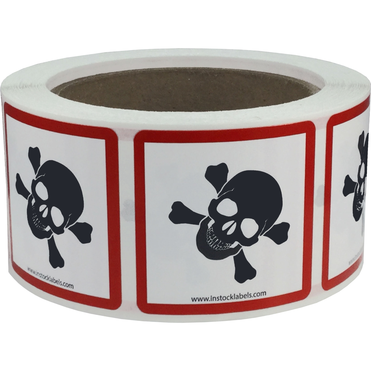 Poison Fatal Substances Pictogram GHS Warning Labels | InStockLabels.com