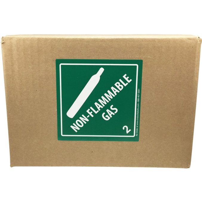 D.O.T. Non-Flammable Warning Labels Class 2 | InStockLabels.com