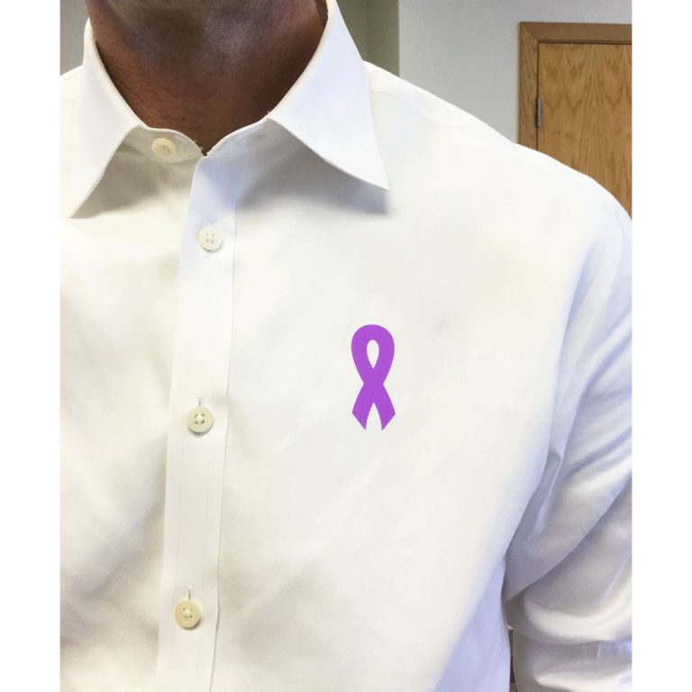 What is Purple Awareness Ribbon For?
