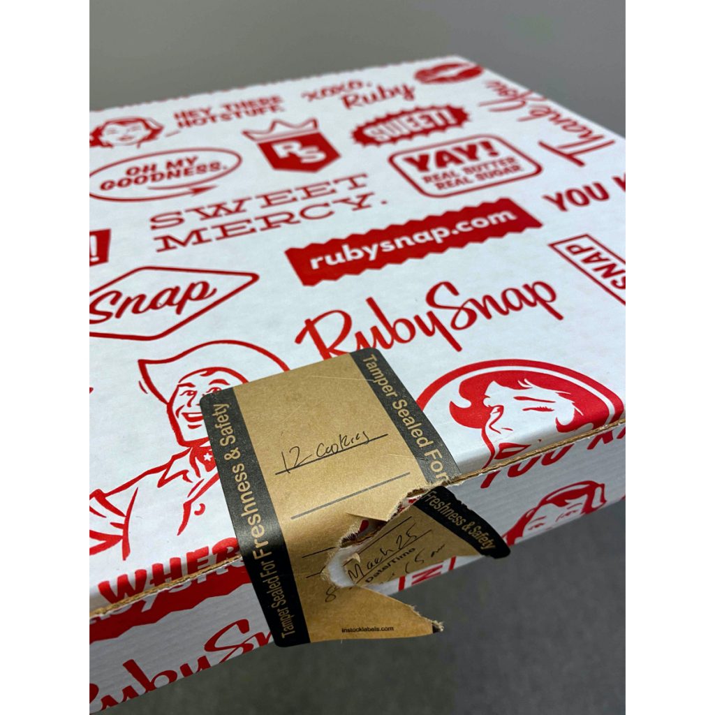 QTY 500 Kraft Sealed For Freshness and Safety Labels | 2 x 4 ...