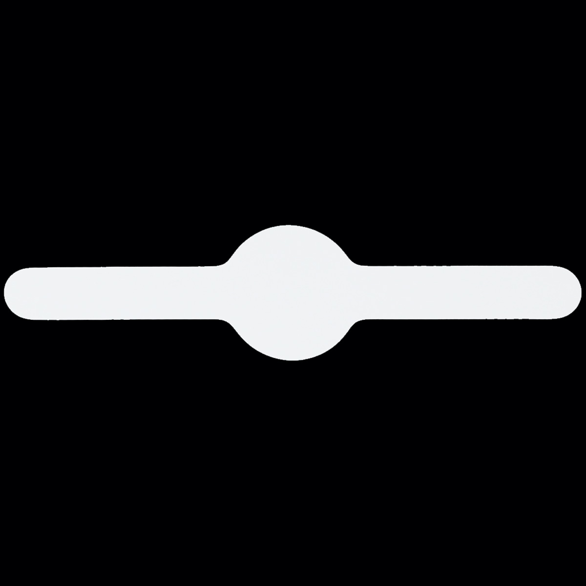 White Vial Tube Labels 0.6" x 2.5" | InStockLabels.com