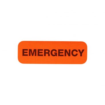 Emergency Warning Labels - InStockLabels.com