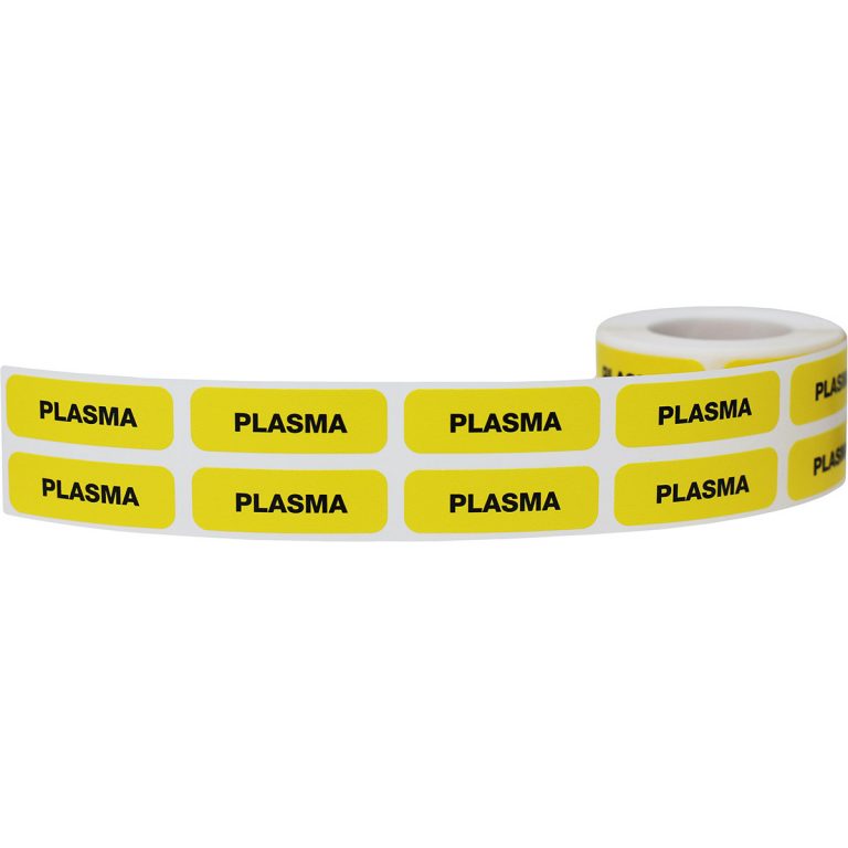 Plasma File Labels - InStockLabels.com