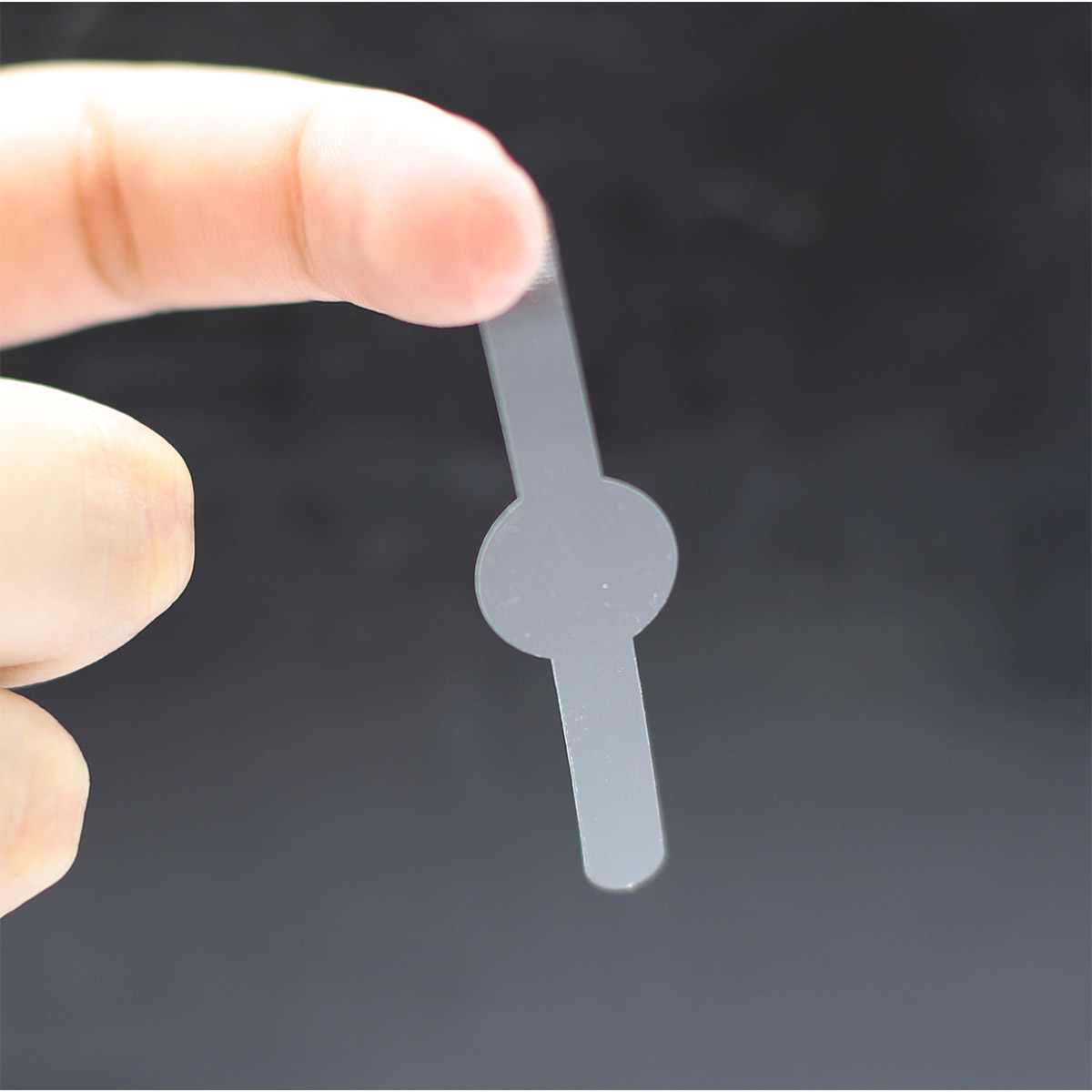 Clear Vial Tube Labels 0.6 circle (0.25 band) x 2.5" Vial Tube ...