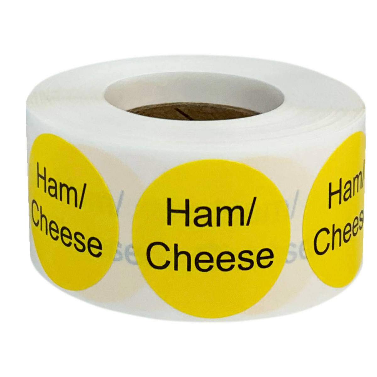 Deli Ham/Cheese Labels Round 1" Inch | InStockLabels.com