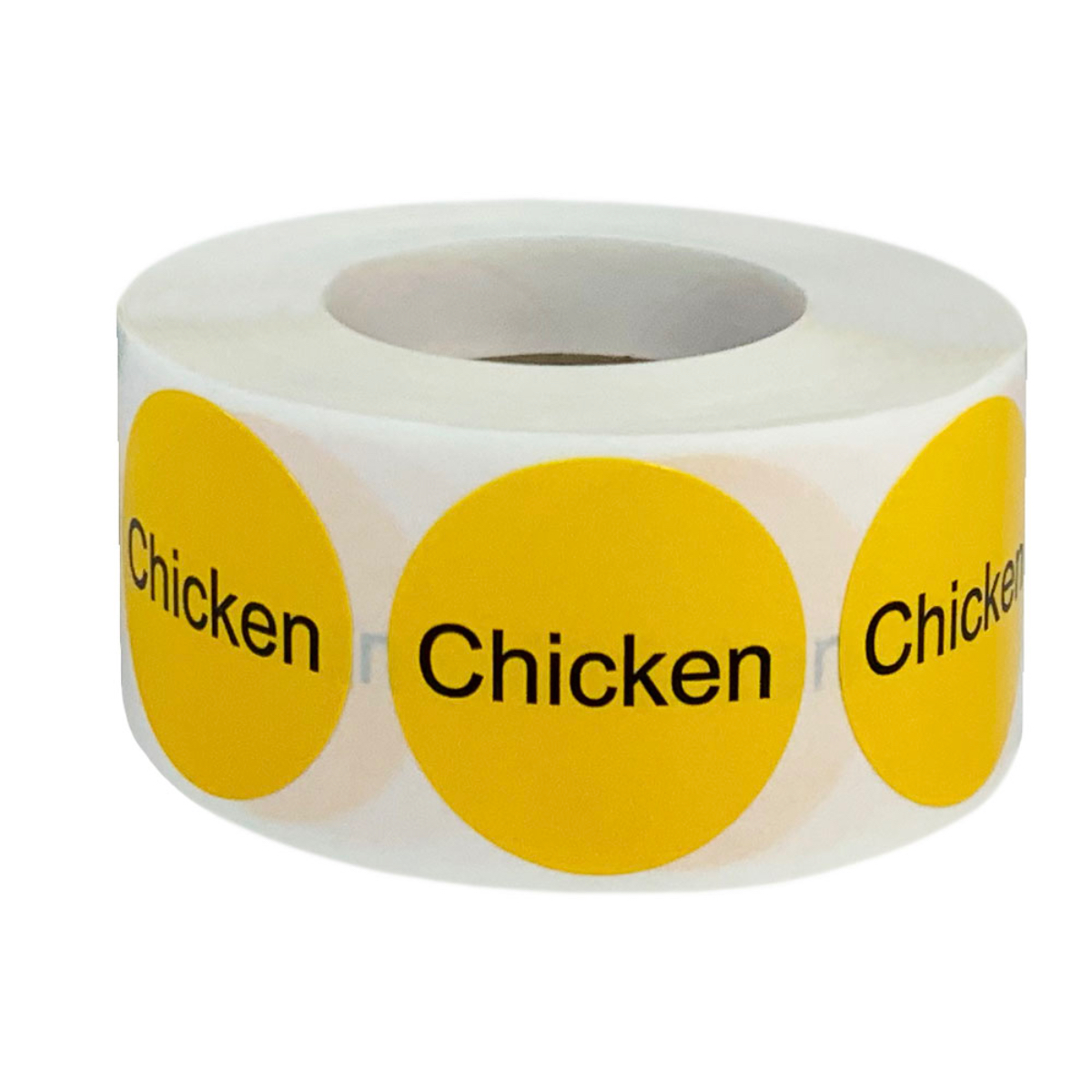 Deli Chicken Labels Round 1" Inch | InStockLabels.com