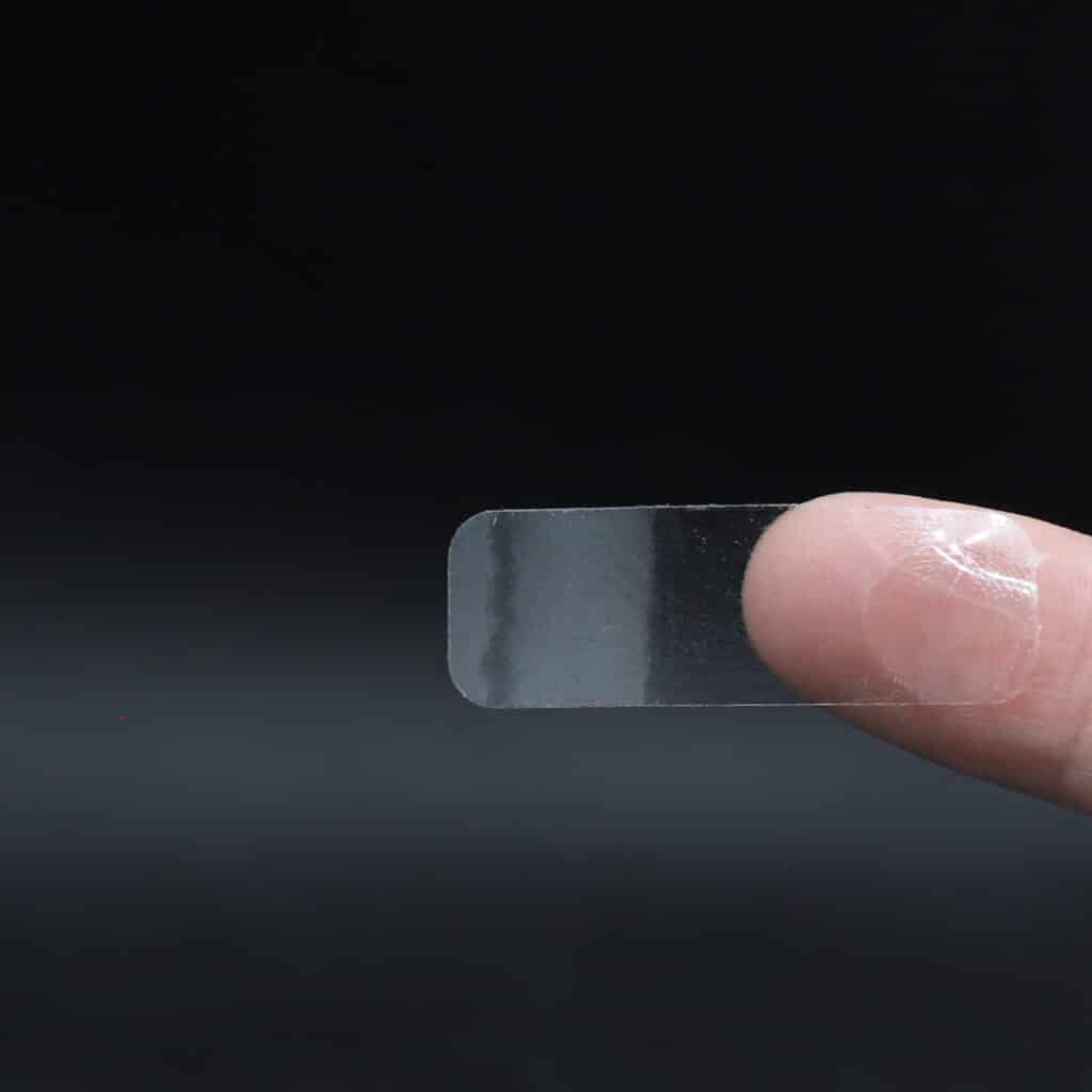 Ultra Clear Wafer Seals For Packaging - 5,000/Roll - InbStockLabels.com