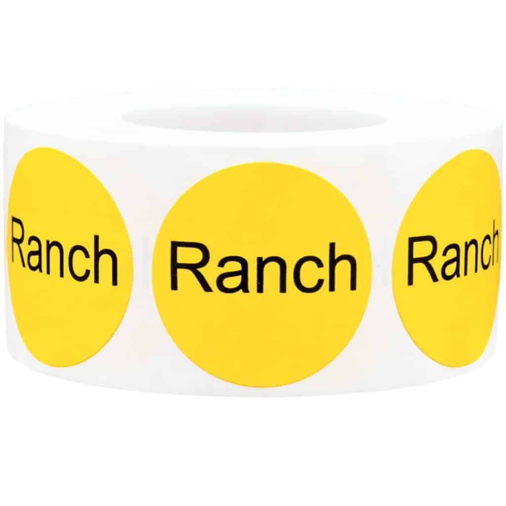 Ranch Deli Labels QTY 500 | InStockLabels.com