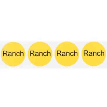 Ranch Deli Labels | InStockLabels.com