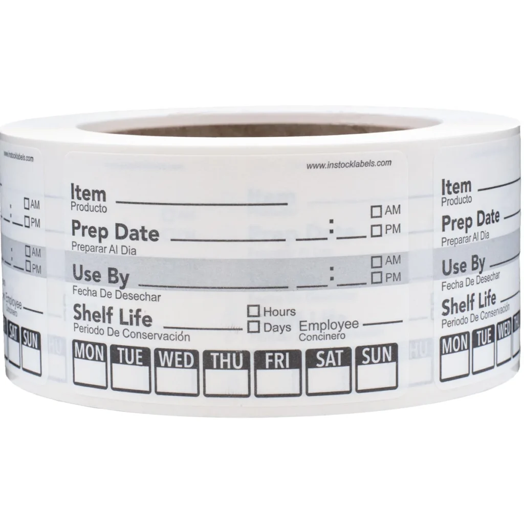 2 x 3" Dissolvable Yellow Universal Prep New Design Labels ...