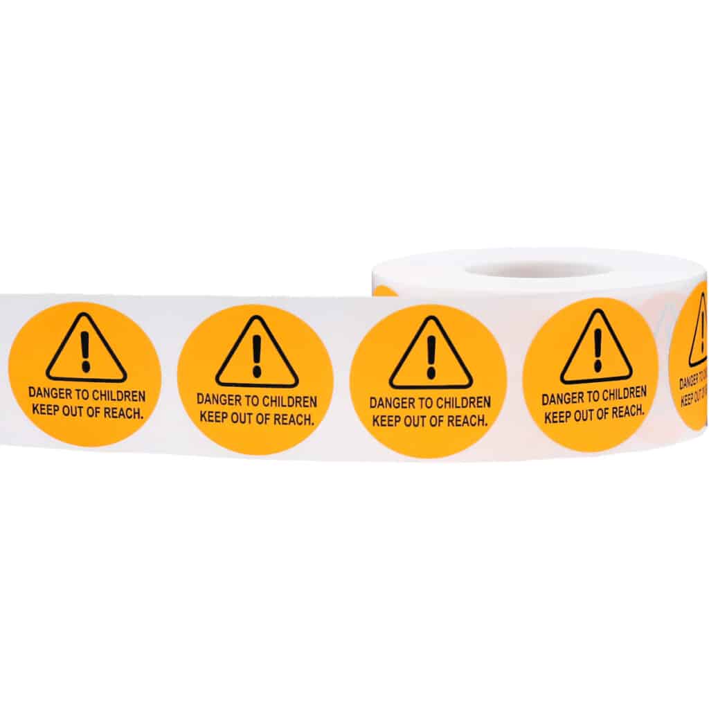 CT Opioid Warning Labels - InStockLabels.com