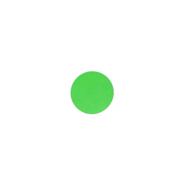 Small Light Green Dot Stickers 1/2" | InStockLabels.com