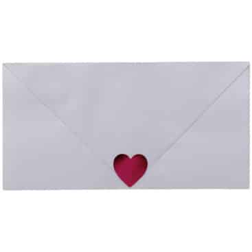 Metallic Red Rose Heart Stickers 3/4 Inch | InstockLabels.com