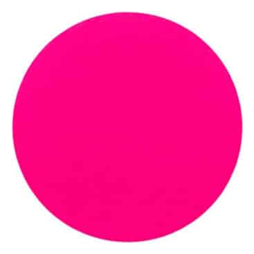 Fluorescent Pink Labels 1" Round | InstockLabels.com