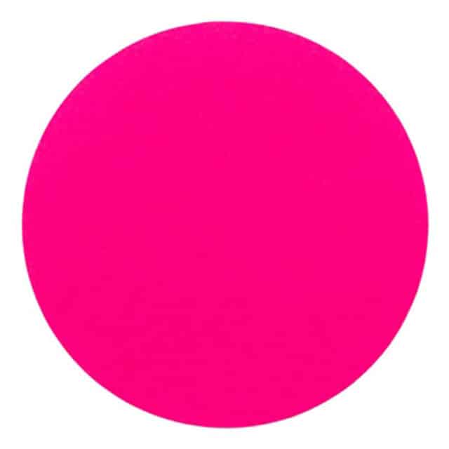 Fluorescent Pink Labels 1" Round | InstockLabels.com
