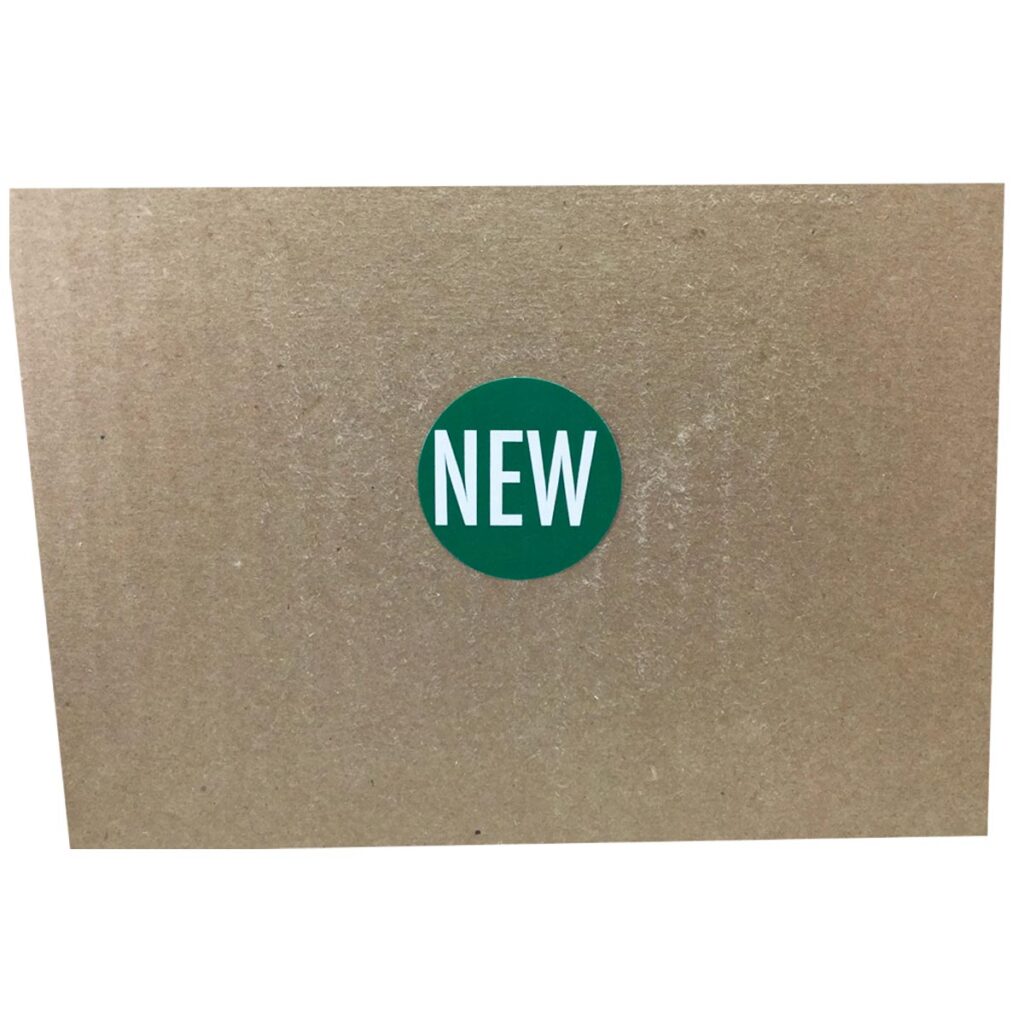 Retail Inventory Labels that say New | 1.5" | InStockLabels.com