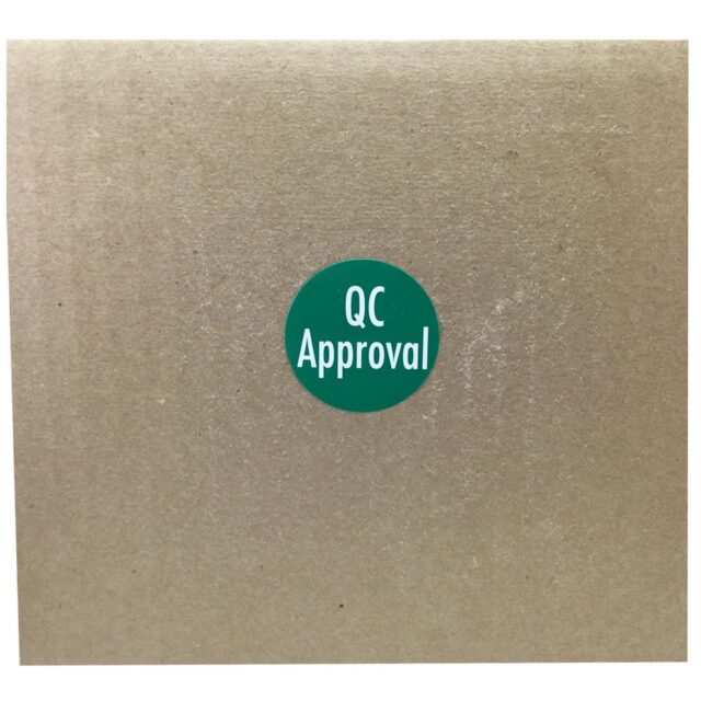 QC Approval Inventory Labels | 1.5" | Quality Control | InStockLabels.com