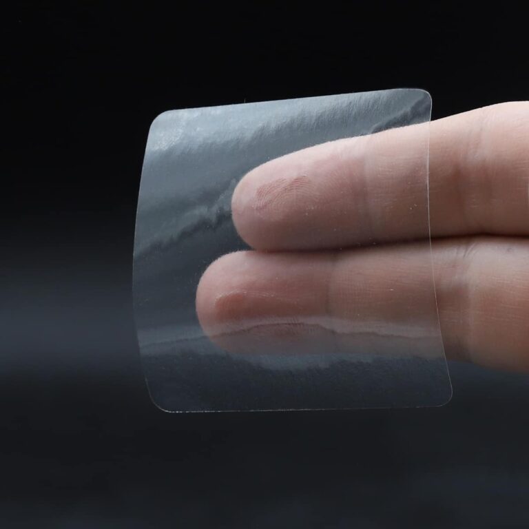 Ultra Clear Wafer Seals - 5,000 Per Roll 2" Square - InstockLabels.com