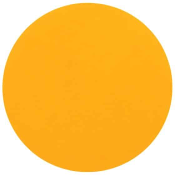 Fluorescent Orange Color Code Labels 2" Round | InstockLabels.com