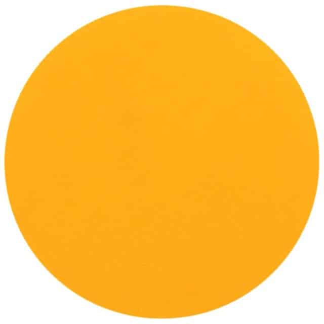 Fluorescent Orange Color Code Labels 2" Round | InstockLabels.com