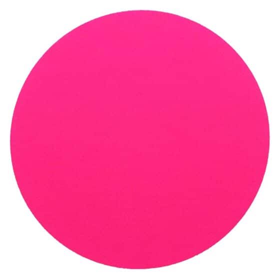 Fluorescent Pink Color Code Labels 2" Round | InstockLabels.com