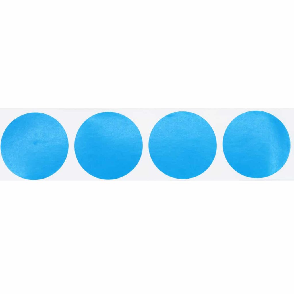 Blue Color Coding Labels 2" Round | InstockLabels.com