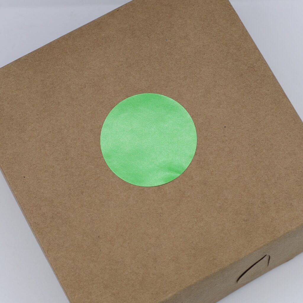 Light Green Color Coding Labels 2" Round | InstockLabels.com