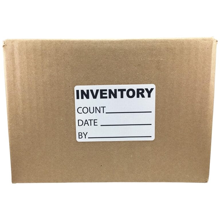 Writable Count, Date, By Inventory Labels - InStock Labels
