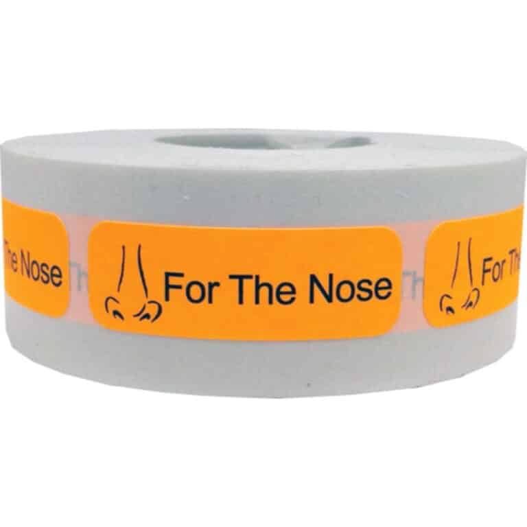 For The Nose | Medical Warning Labels | InStockLabels.com