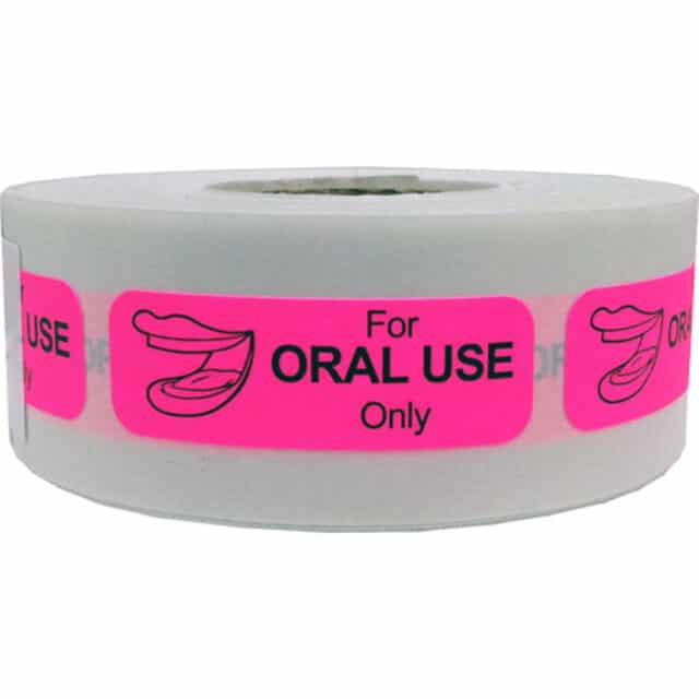 For Oral Use Only | Medical Warning Labels | InStockLabels.com