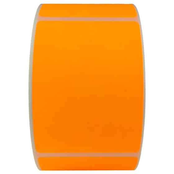Large Rectangle Orange Labels 2.5" x 3.5" | InstockLabels.com