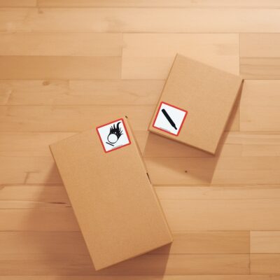 Gas Cylinder Pictogram International GHS Warning Labels | InStockLabels.com