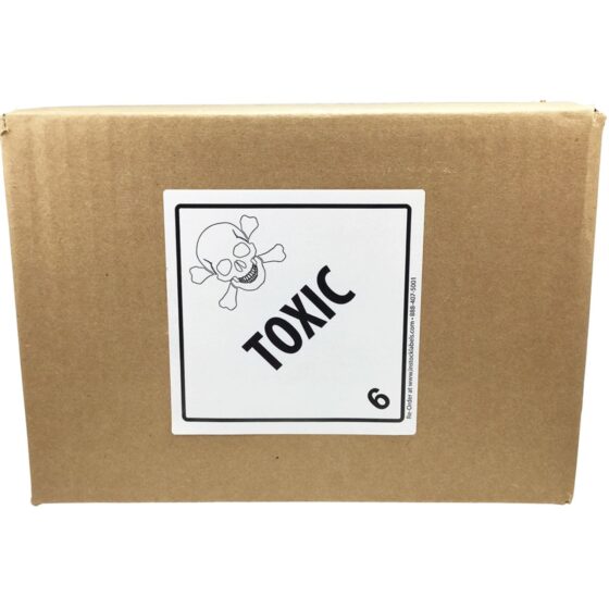 DOT Toxic Hazard Labels Class 6 | Warehouse Warning Labels ...