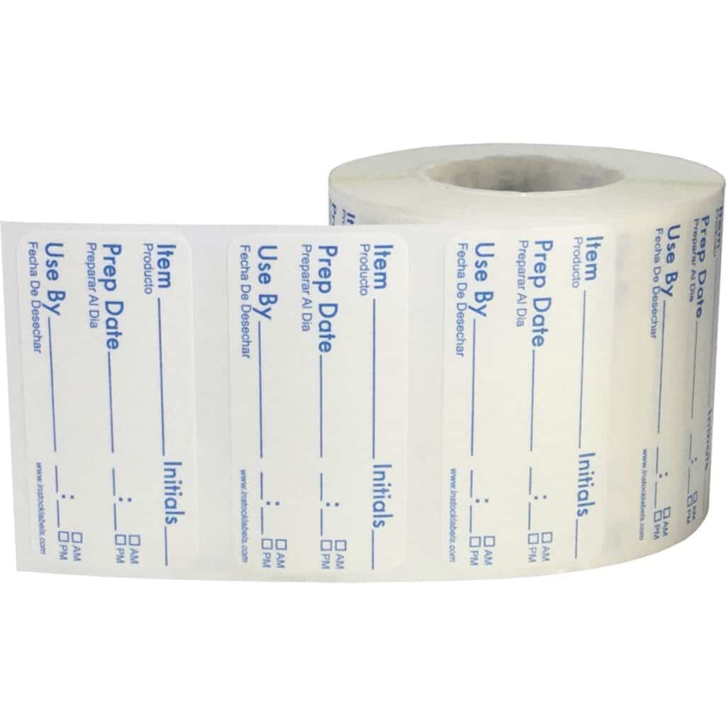 Dissolvable Use By Food Rotation Labels | InStockLabels.com